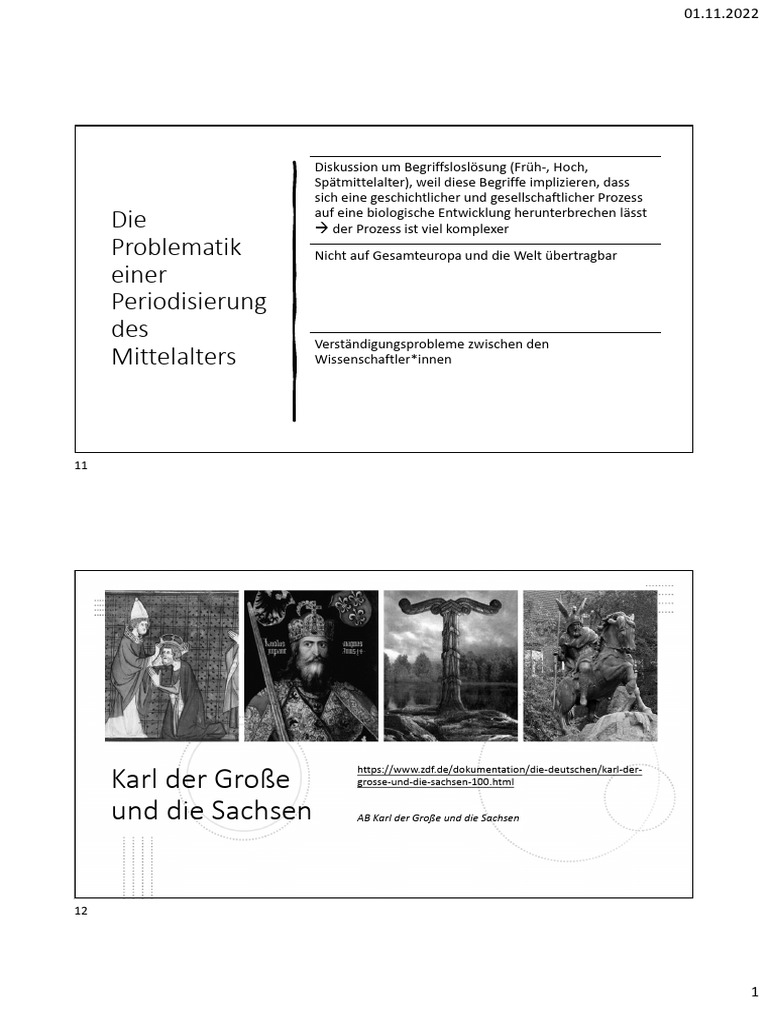 Skript 2 - Mittelalter | PDF