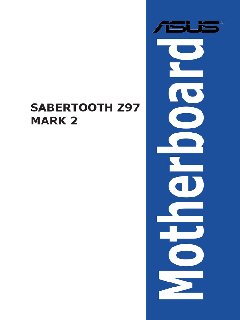Sabertooth mk2 Motherboard Manual | PDF