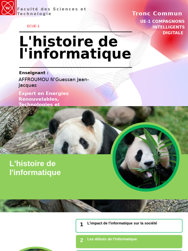 Histoire de L'informatique | PDF