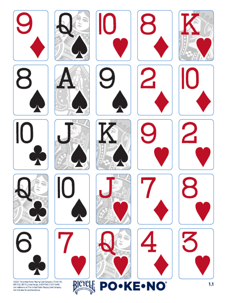 Pokeno PNP Game Boards | PDF