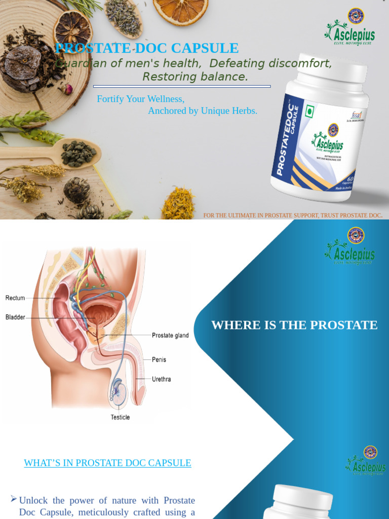 Prostate Doc Capsule PPT Modified | PDF