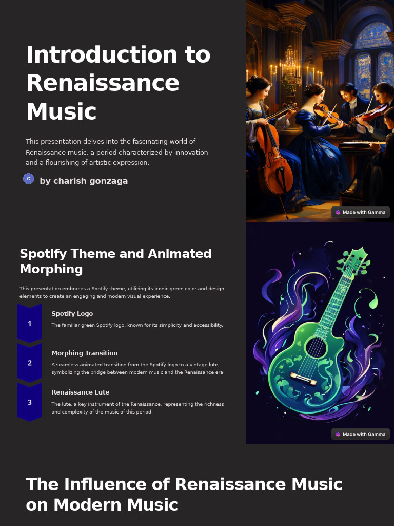 Introduction To Renaissance Music | PDF