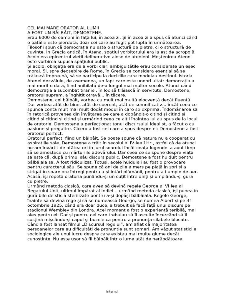 Demostene Orator | PDF
