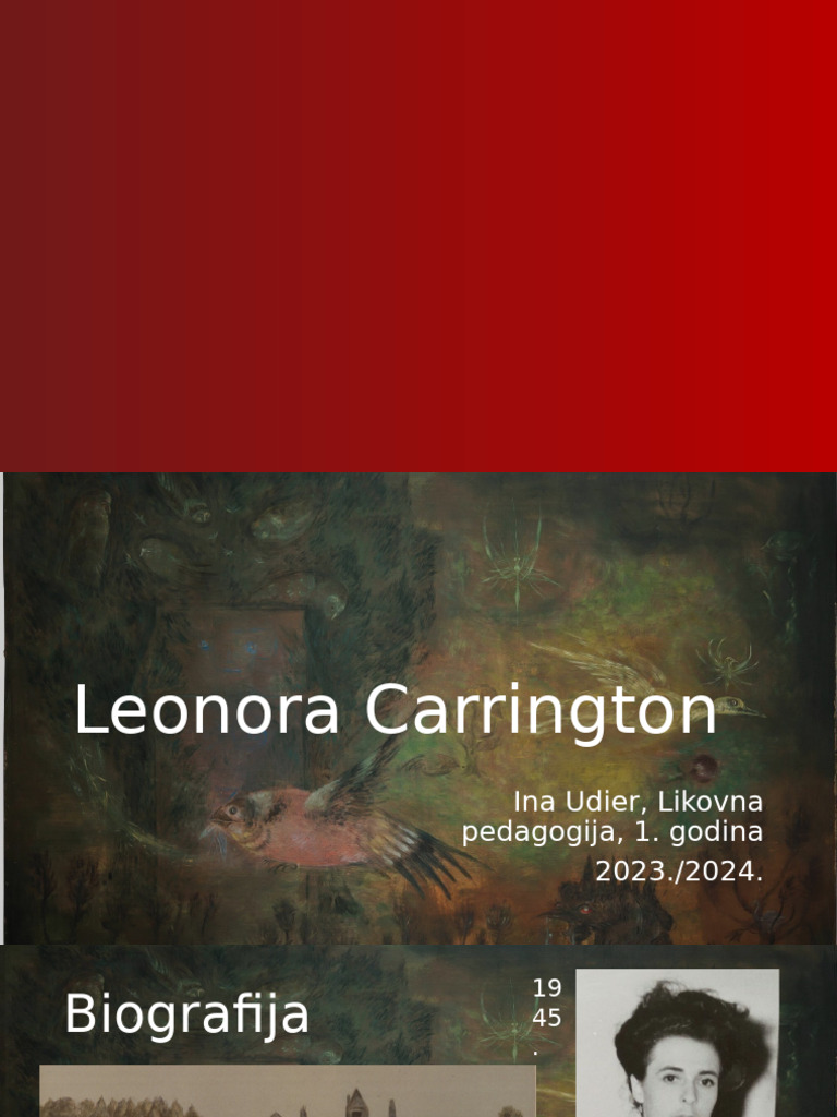 Leonora Carrington | PDF