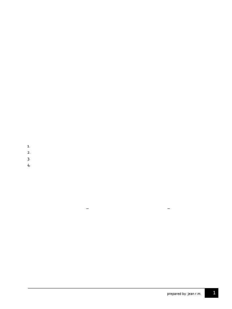 Phys 311a - Module 1 | PDF