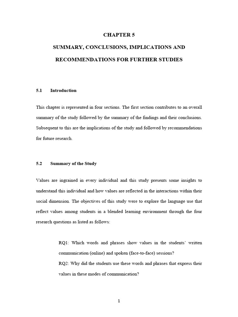 CHAPTER5 An Examinationof Students Values Reflectedin Their Language Useina Blended Learning ...