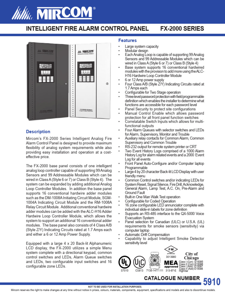 FX 2000 | PDF