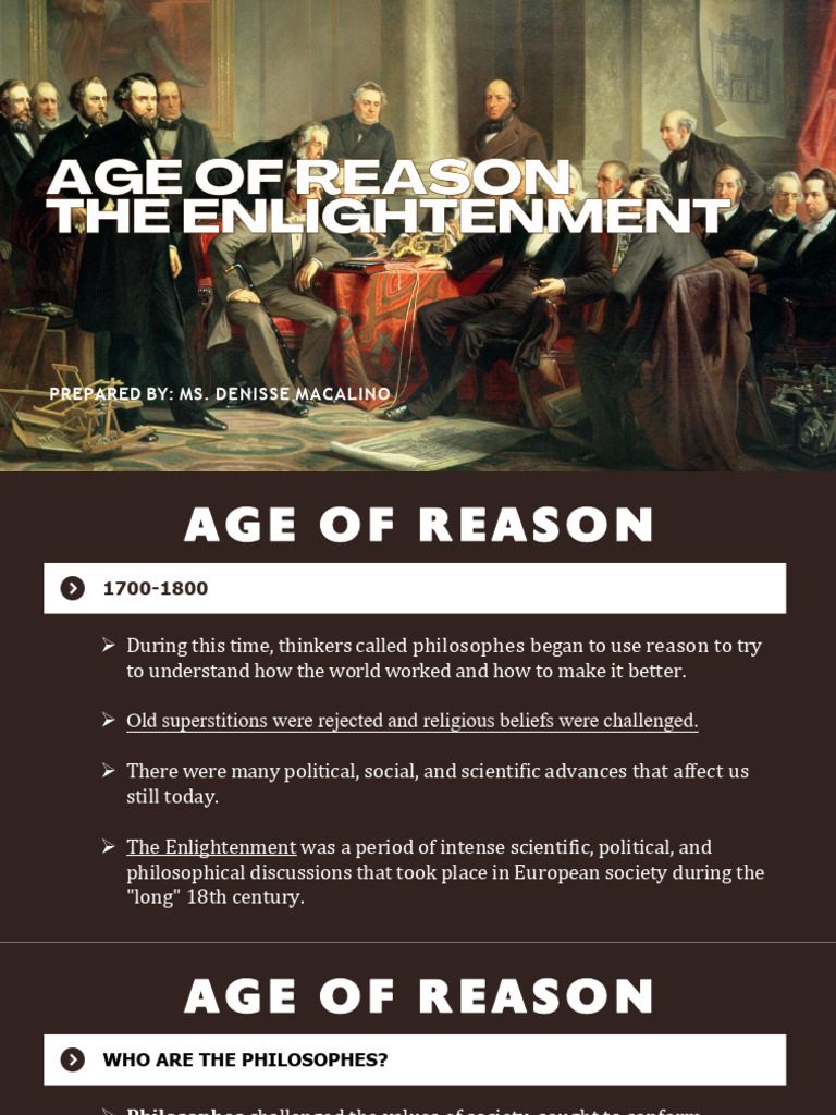 Age of Reason | PDF