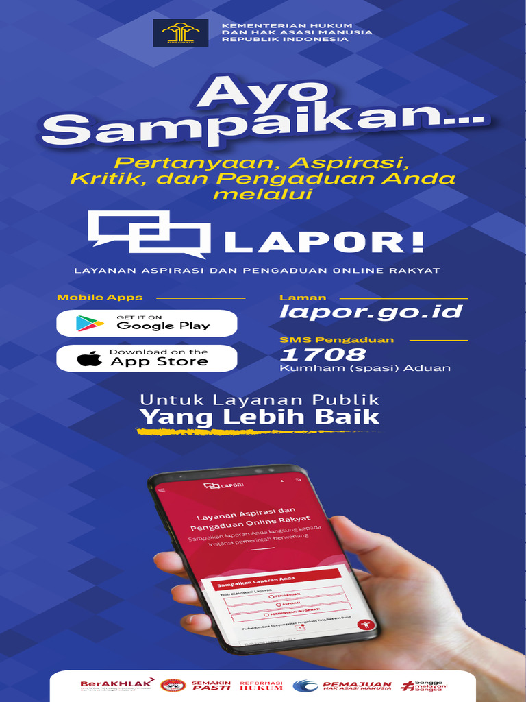 Banner E-LAPOR (Cetak) | PDF