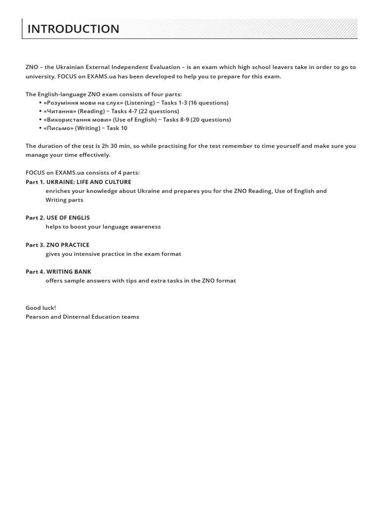 Focus On Exams B1+ | PDF