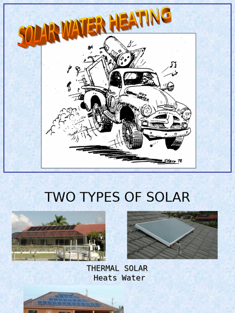 Sat S1 Wilson Reed THERMAL SOLAR PRESENTATION | PDF