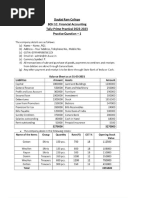 Tally PracticeQuestion 1 | PDF | Banks | Value Added Tax