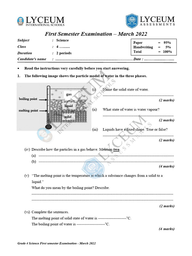 Grade 4 Science | PDF