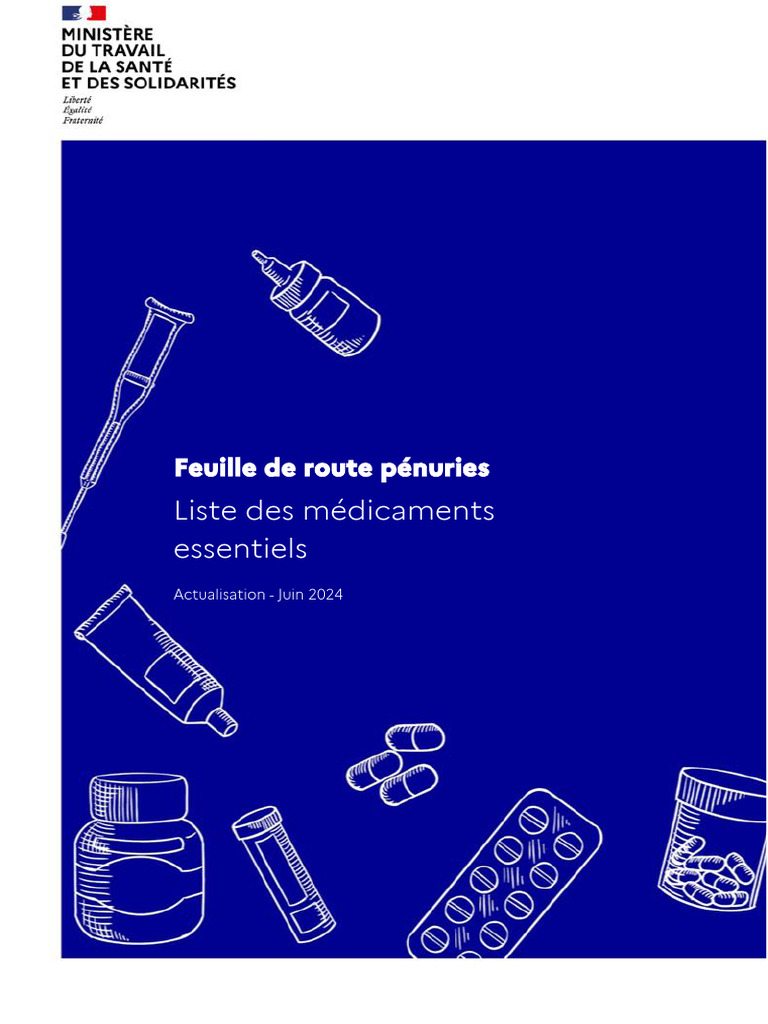 Liste Medicaments Essentiels 2024.07 08 | PDF