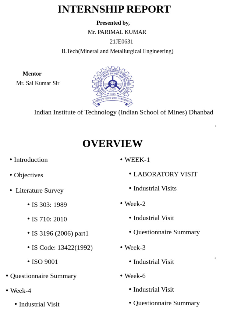 BIS REPORTFinal | PDF