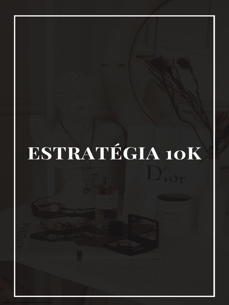 Módulo 1 Estratégia 10K - APICIE | PDF