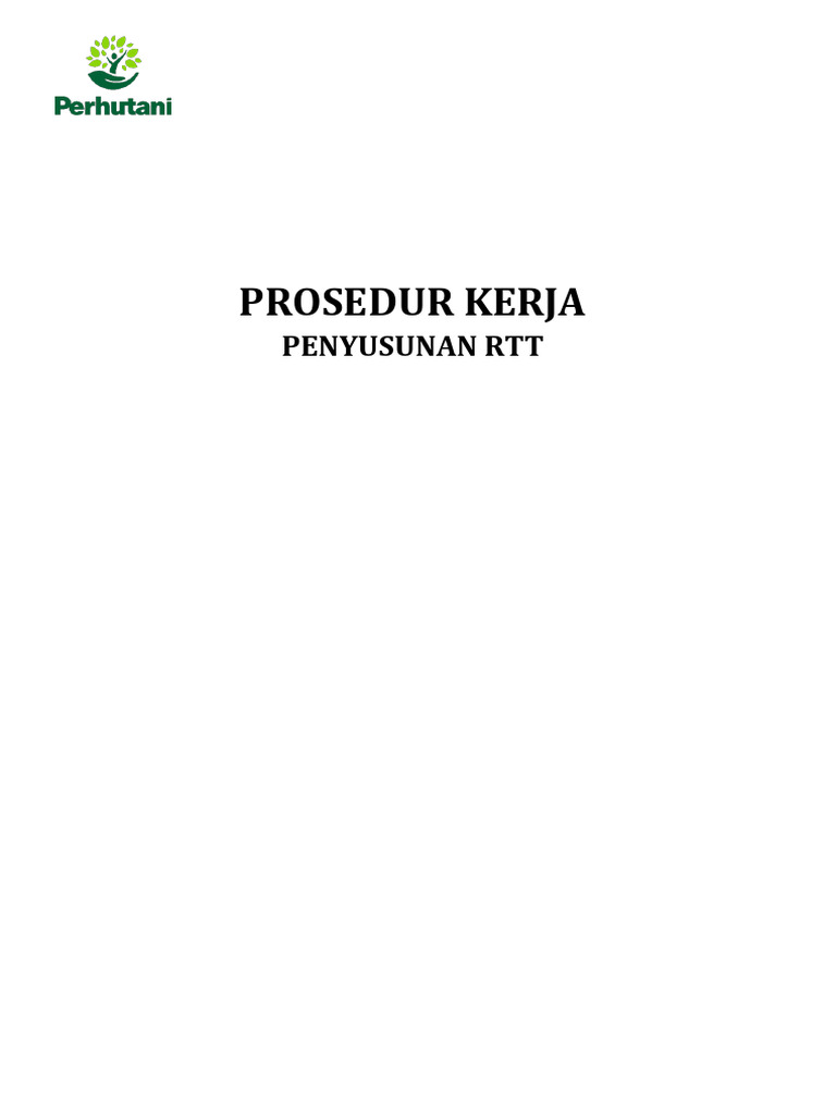 PK-SMPHT.01.1-009 Penyusunan RTT | PDF