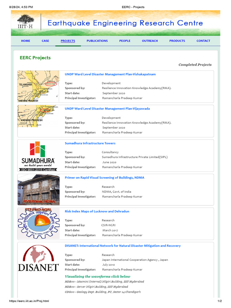 EERC - Projects | PDF