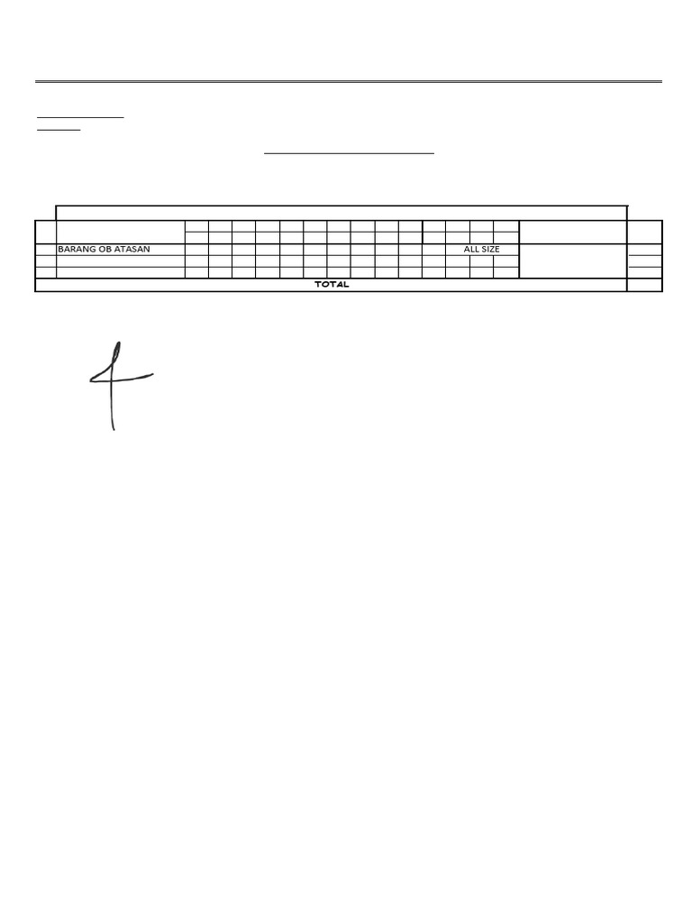 INSTRUKSI ROLLING 20240828 - BCS Ke OBM - OB ATASAN ALL ITEM | PDF