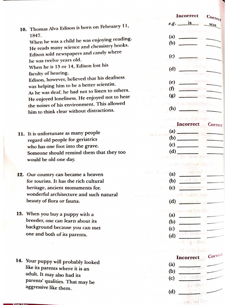 Grammar Editing 2 | PDF
