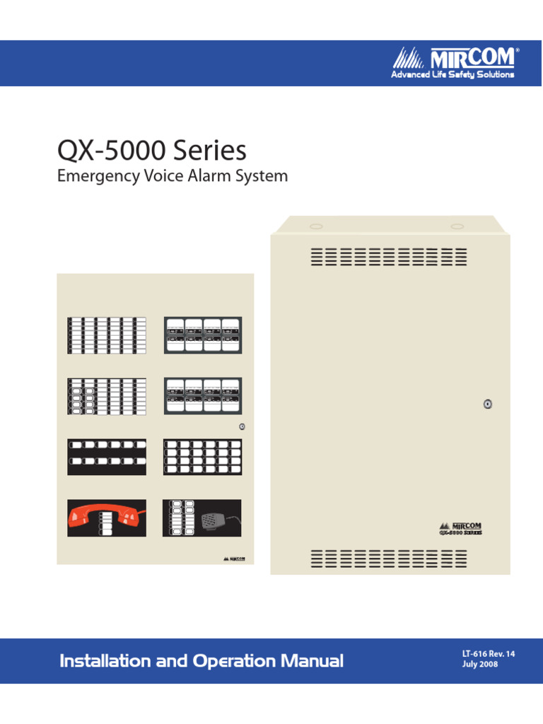 QX-5000 Manual | PDF