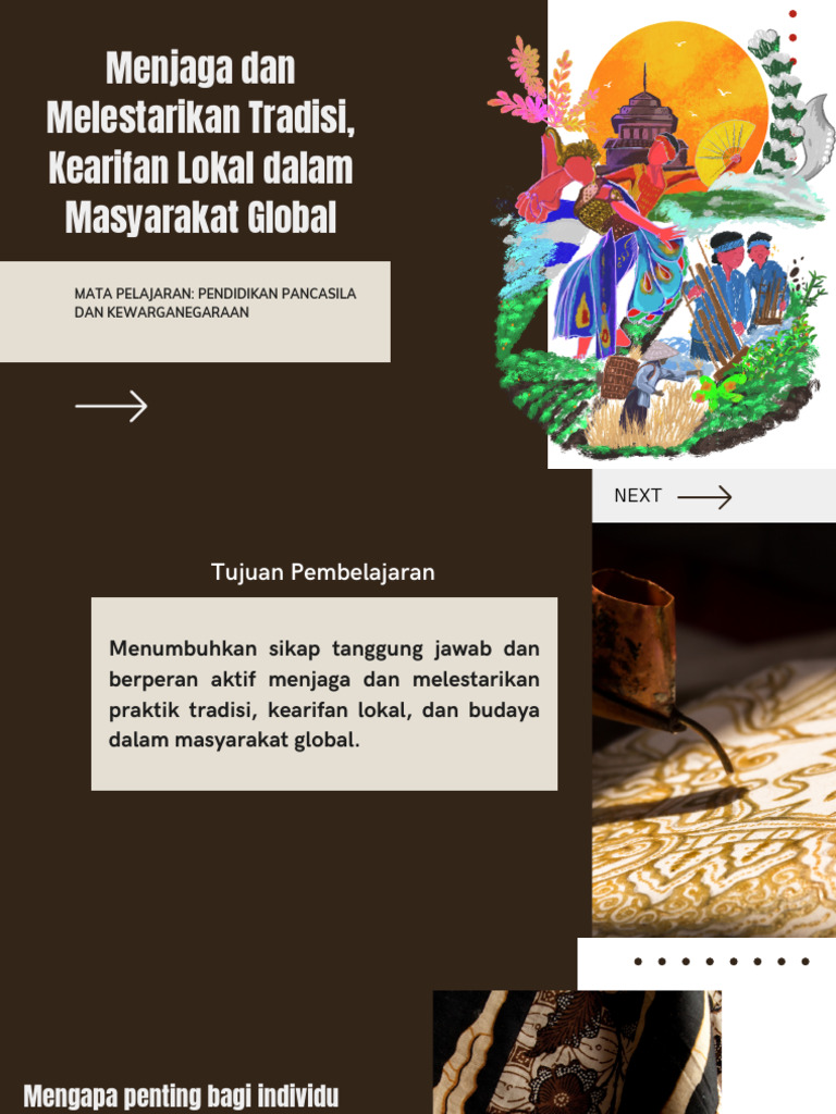 Budaya Nasional Sebagai Alat Pemersatu Bangsa Bab 5 | PDF