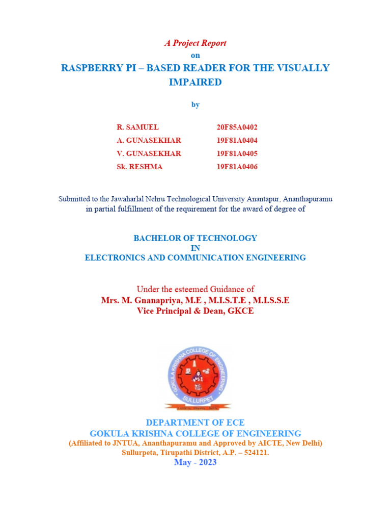 Project Report | PDF