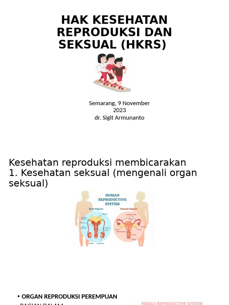 HAK KESEHATAN REPRODUKSI DAN SEKSUAL (HKRS) | PDF