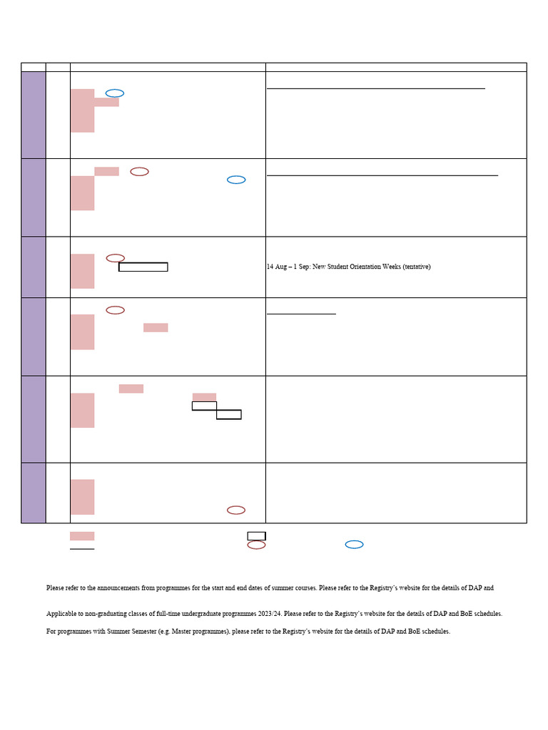 Academic Calendar 2024-25 | PDF | Master's Degree | Academic Term