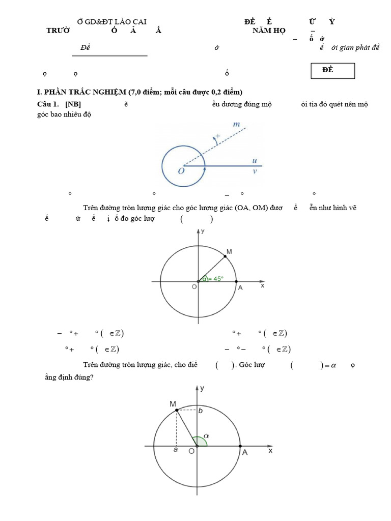De+HDC - GK1 - Toan 11 - CTST - de - 2 | PDF