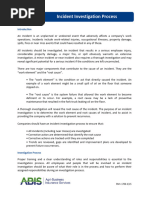 ICAM Incident Investigation Overview | PDF | Safety | Policy