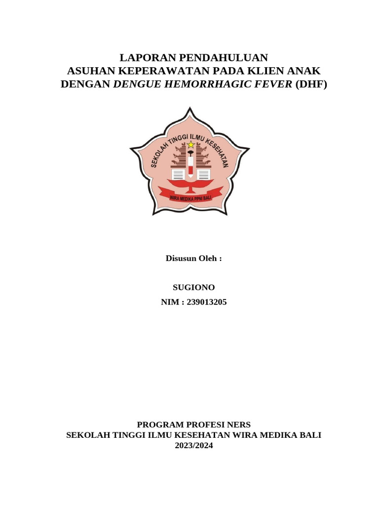Sugiono - LP Anak DHF | PDF