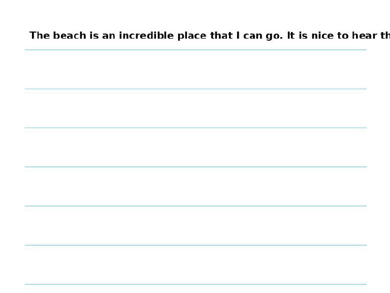 English Three Line Text | PDF