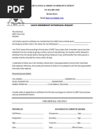 Refund Application Form for Members | PDF