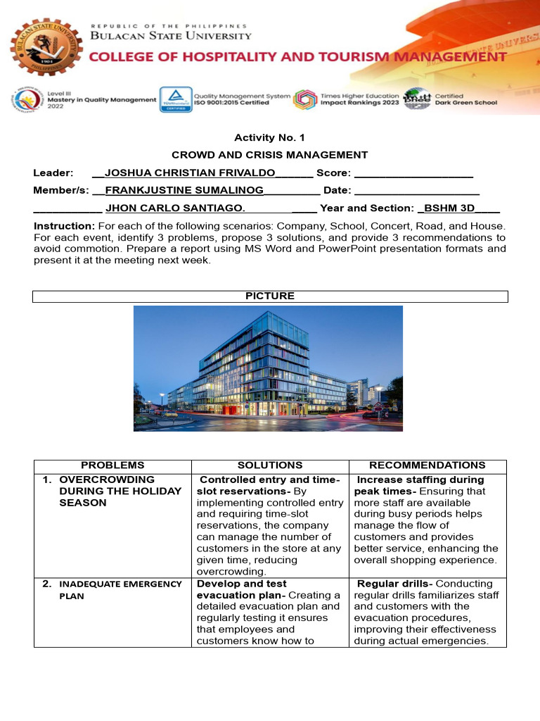 CCM Act 1 | PDF