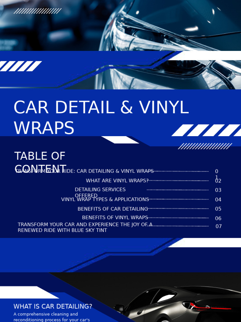 Car Detail & Vinyl Wraps | PDF | Paint | Business