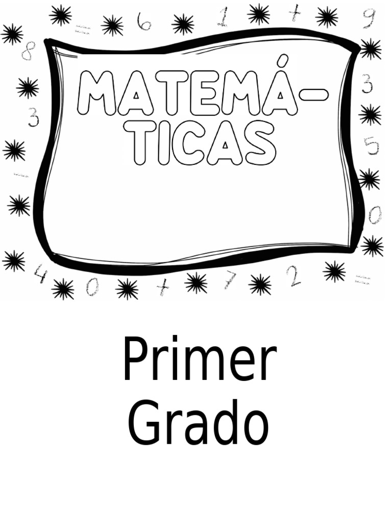 GUIA DE Matematicas para Primer Grado | PDF