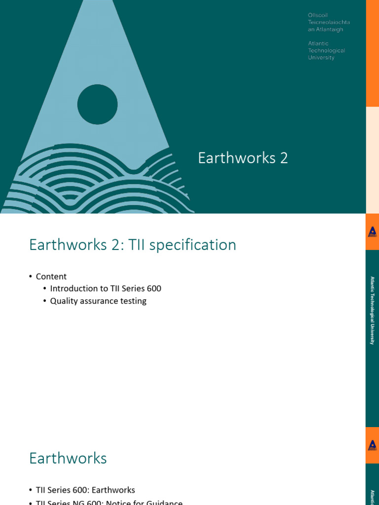 Earthworks 2 | PDF