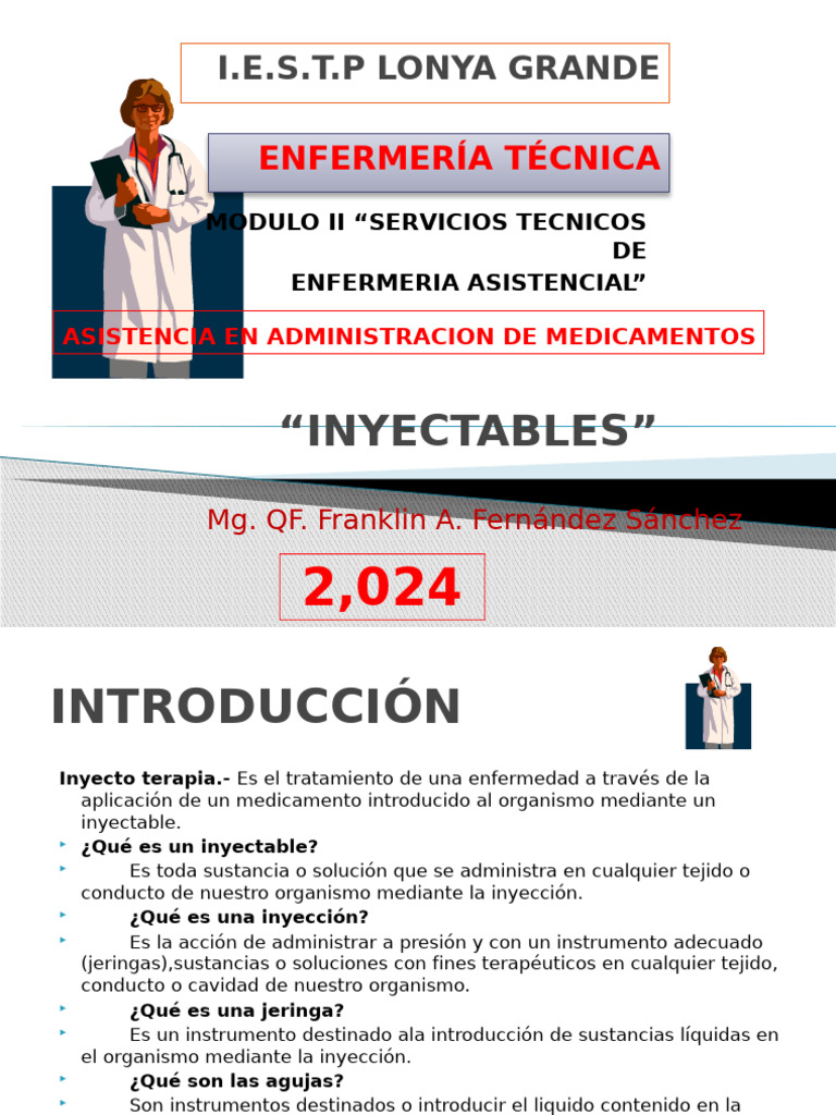 Inyectables Franklin | PDF