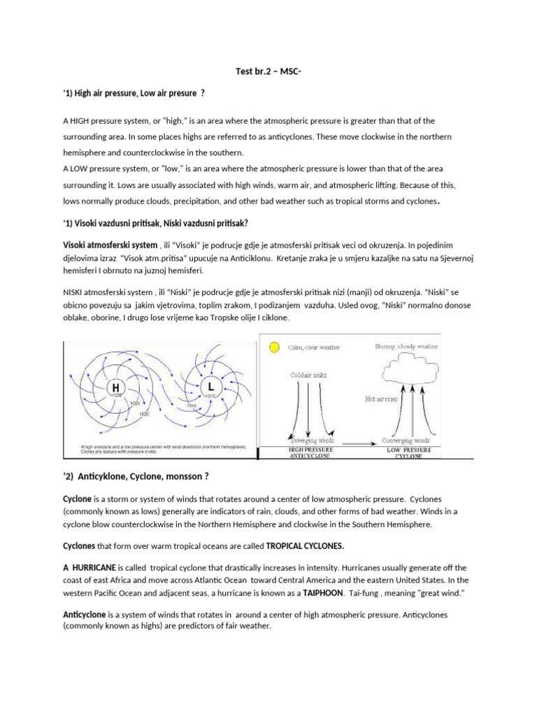 Test br.2 - MSC | PDF