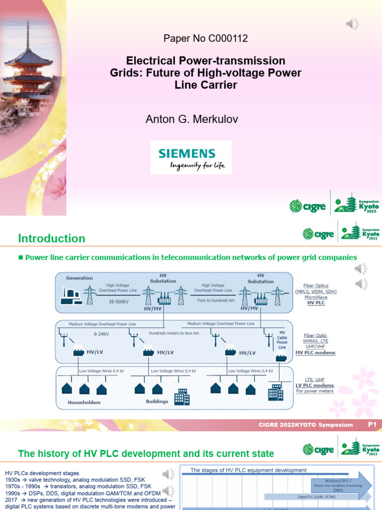 Future of HV PLC - CIGRE 2022 | PDF
