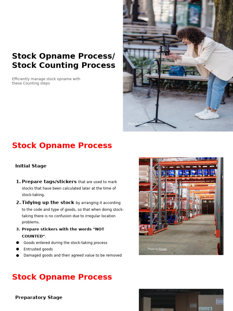 Stock Opname Process | PDF