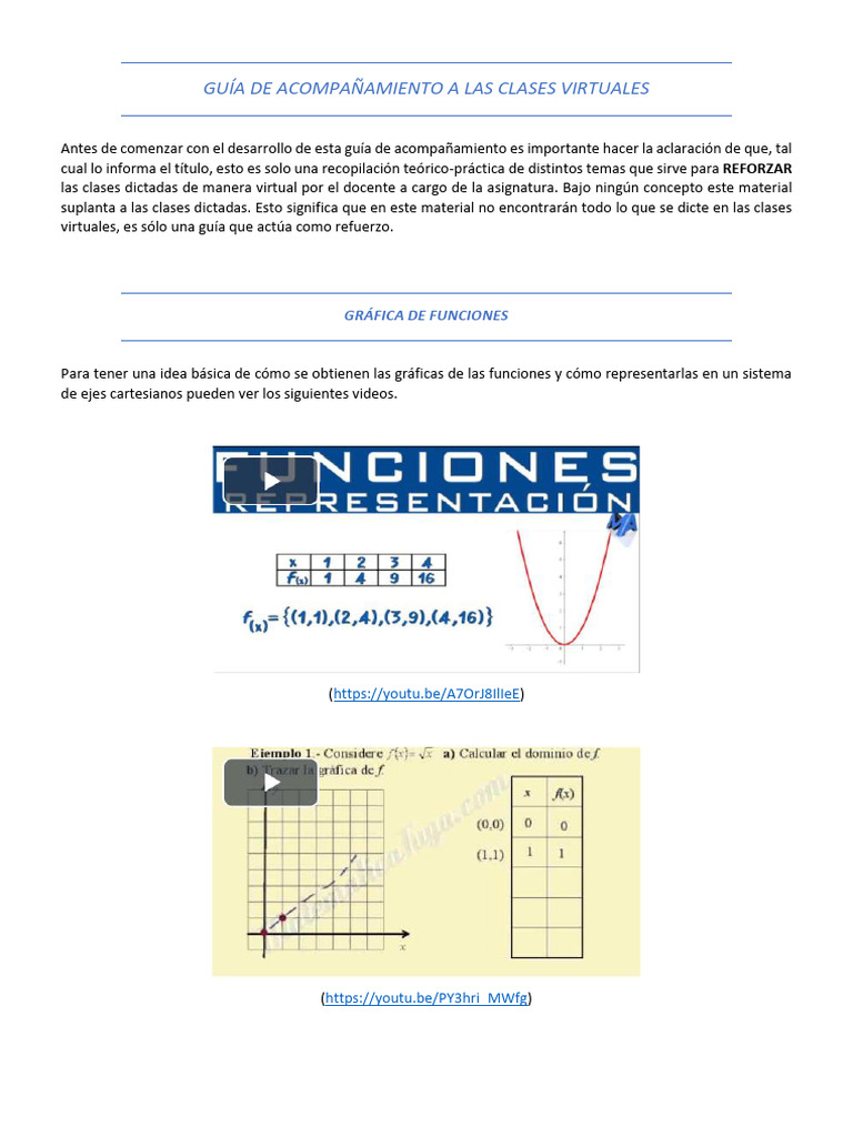 01 - Funcion Constante Funcion Lineal | PDF