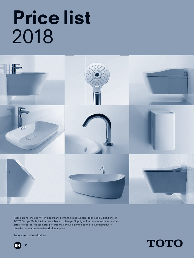 TOTO - Price List | PDF