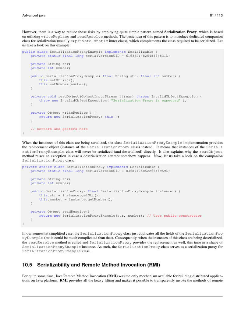 Advanced Java 1 - Merged 94 | PDF