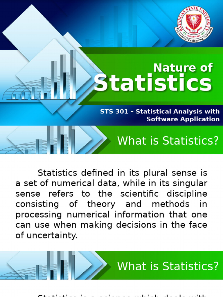 Stat Chap 1 | PDF