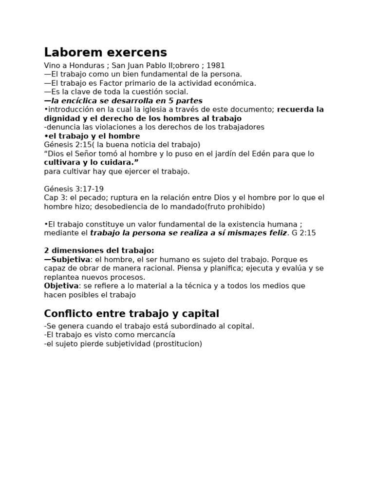 Laborem Exercens | PDF