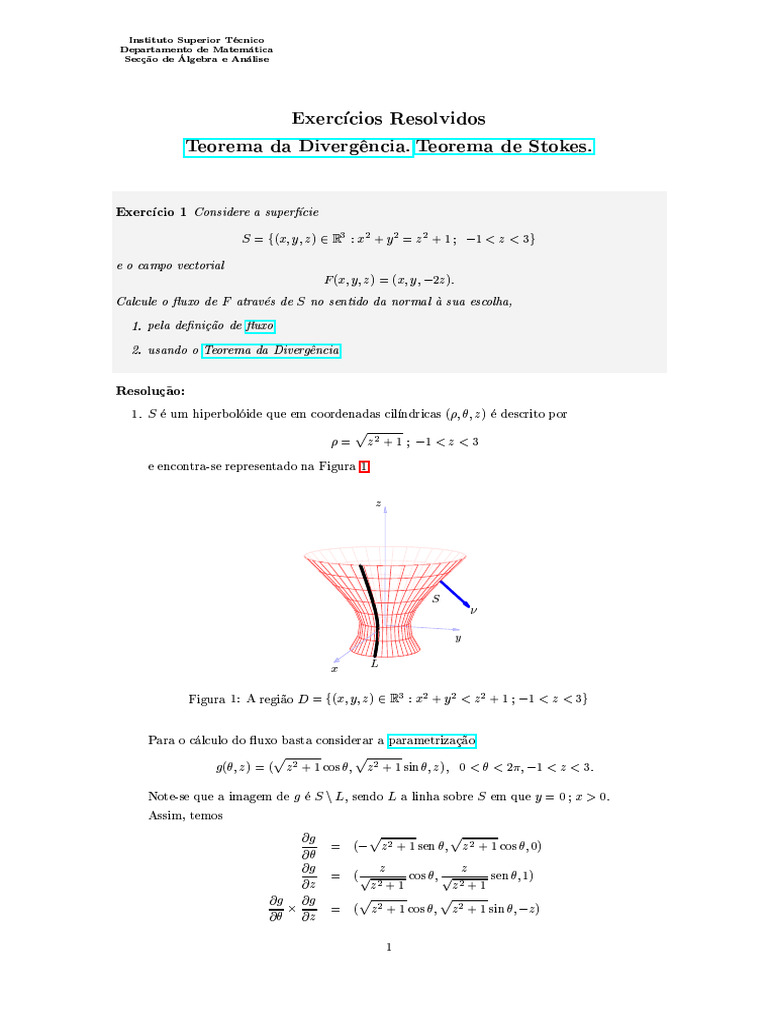 C.Integral, Exercicios Res_pag-divstokes | PDF C.Integral, Exercicios Res_pag-divstokes | PDF