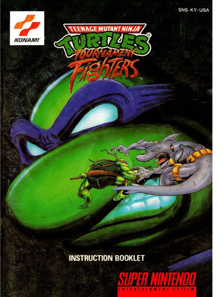 Manual TMNT Snes | PDF