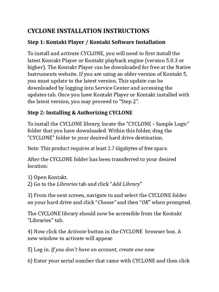 Quickstart Installation | PDF